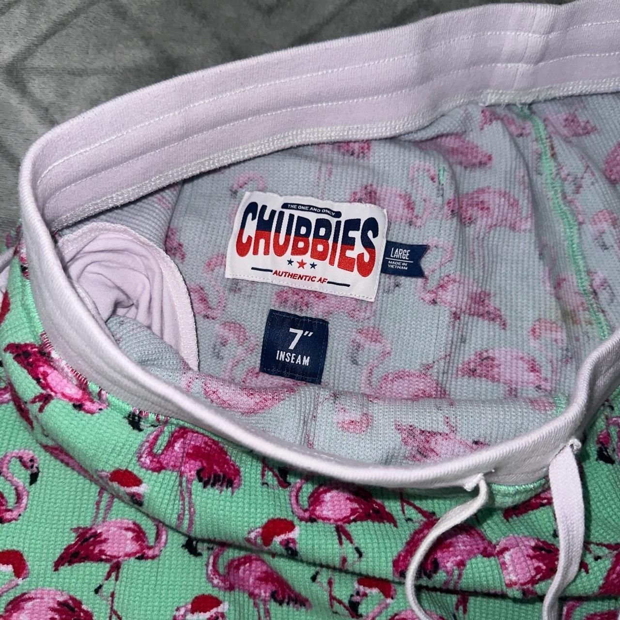 Flamingo comfy shorts! Chubbies exclusive... - Depop