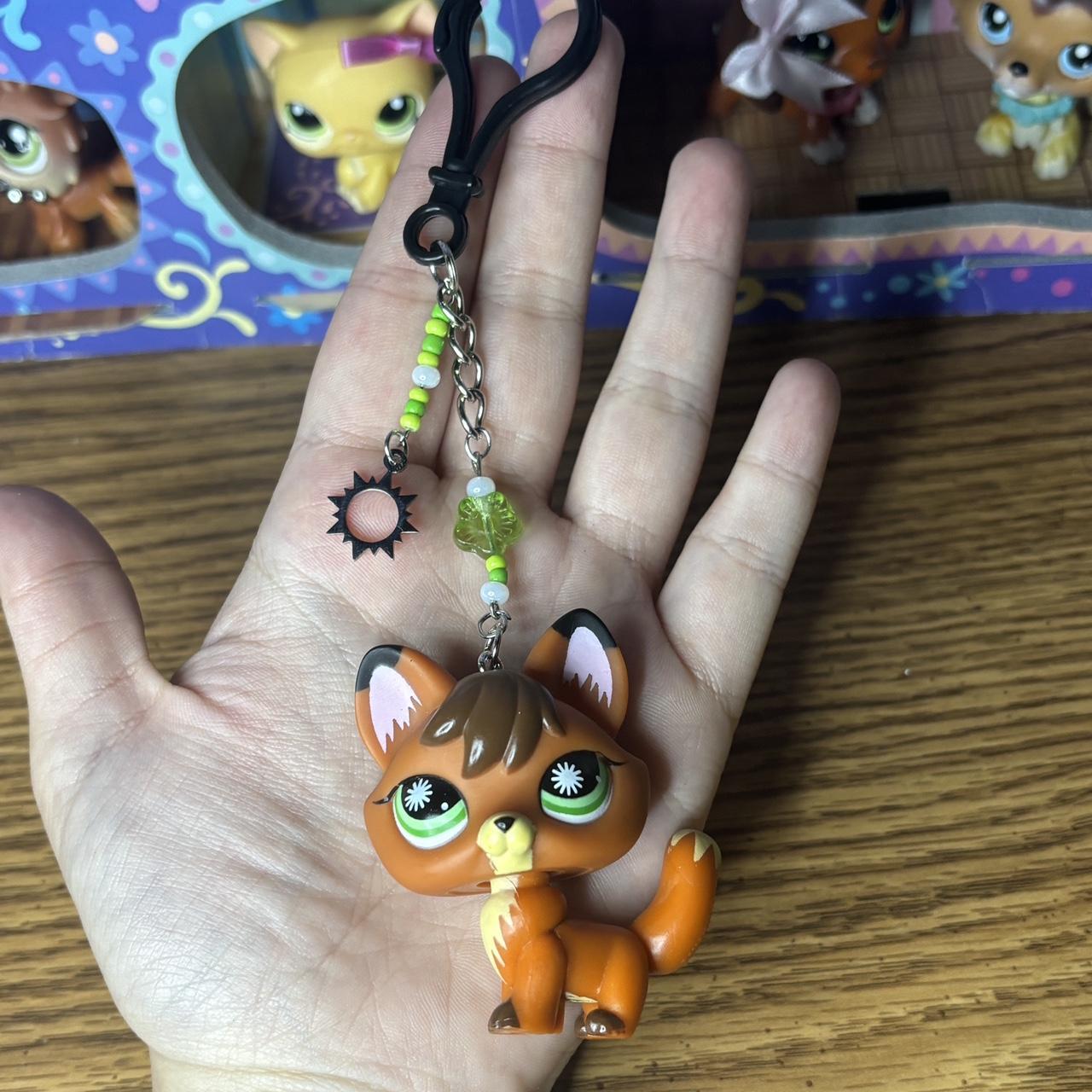 Lps fox keychain Handmade by me Fox is... - Depop