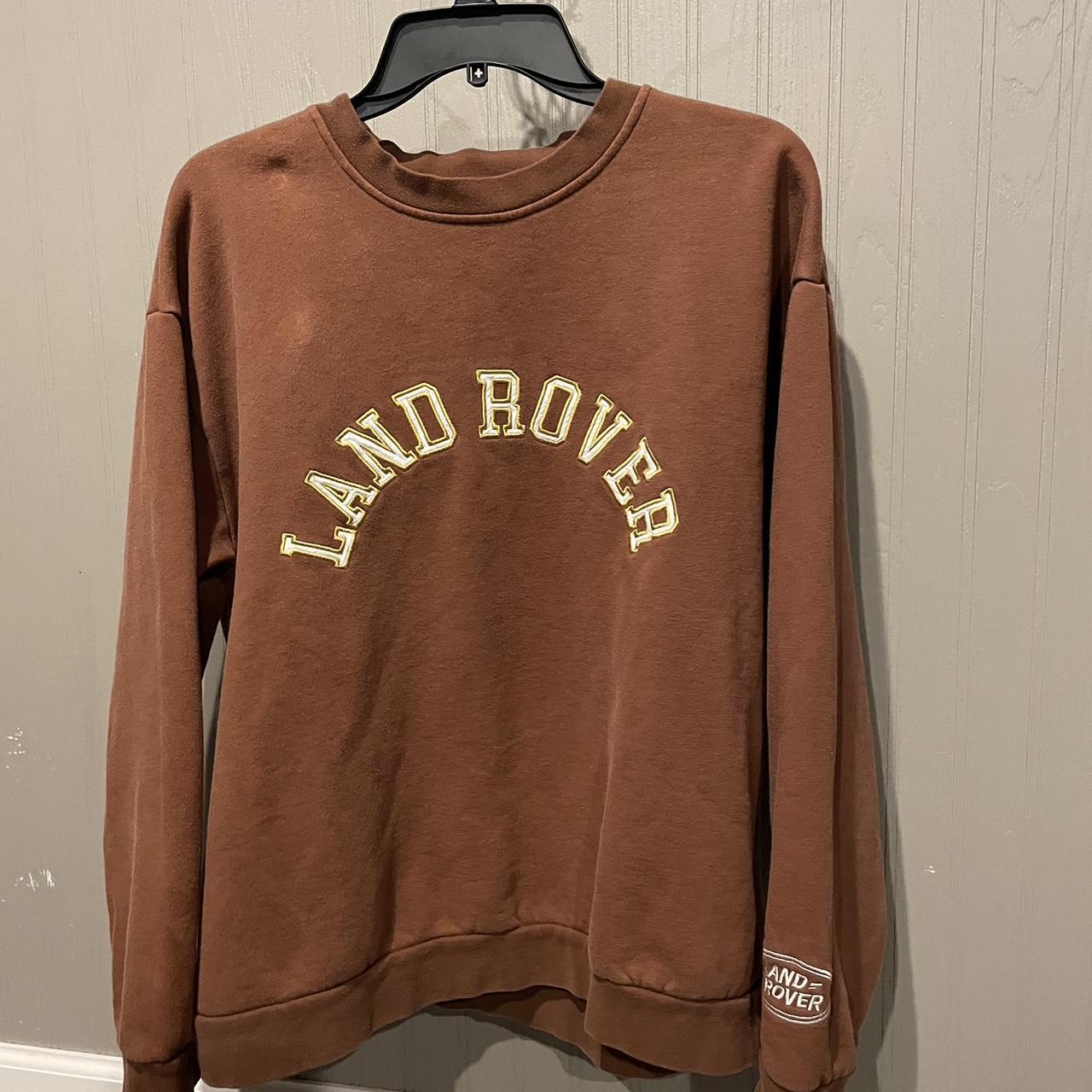Pacsun Land Rover pullover size M slightly used - Depop