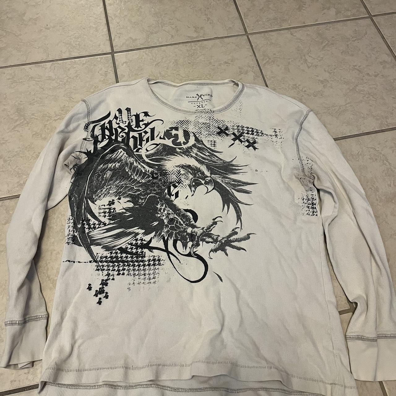 Cool vintage mark ecko shirt. Says xl but kinda is... - Depop