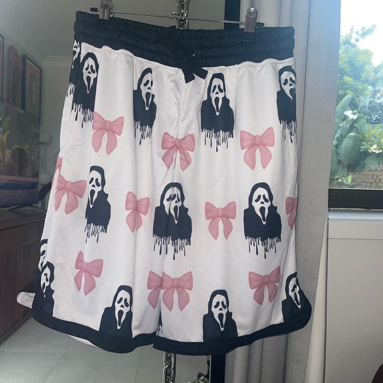 Scream ghost face coquette basketball shorts brand... - Depop