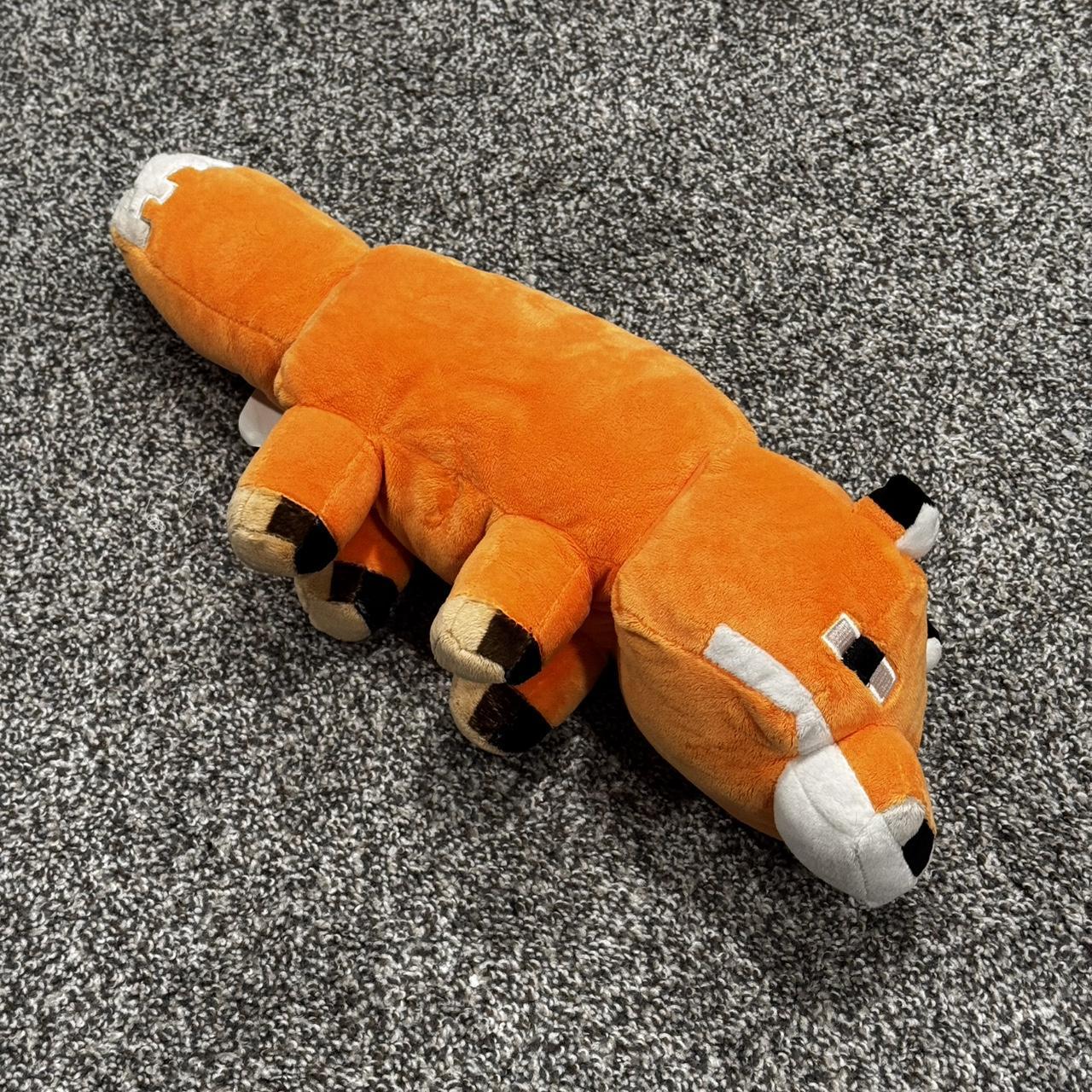 minecraft fox plush approx. 24 inch long - Depop