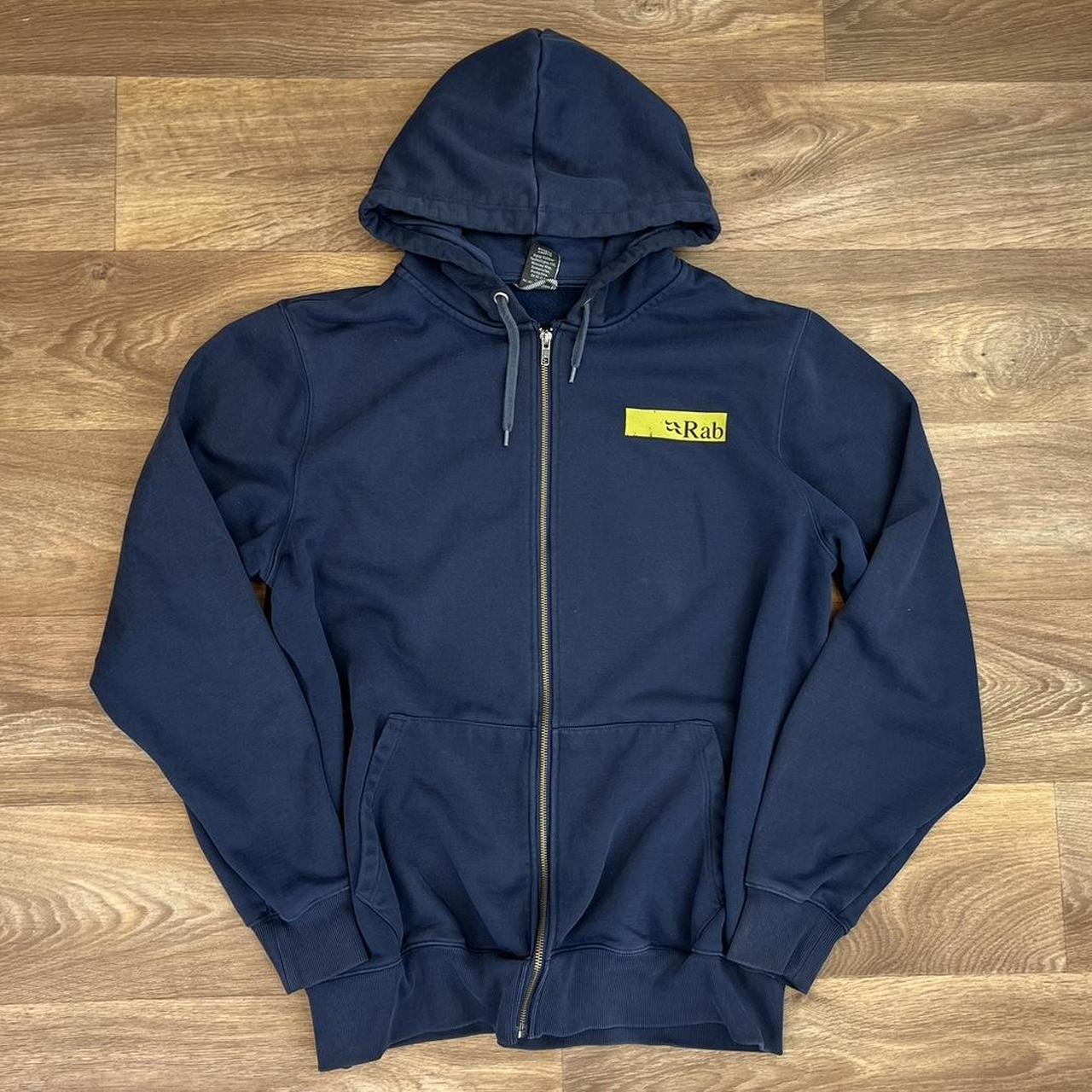 RAB Hoodie 🚨ABOUT THE ITEM: RAB navy full zip... - Depop