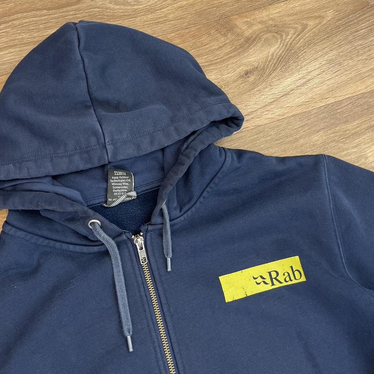 RAB Hoodie 🚨ABOUT THE ITEM: RAB navy full zip... - Depop
