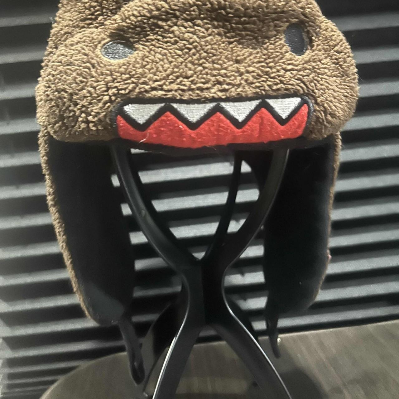 Original Domo Kun Trapper Hat - Good condition!... - Depop