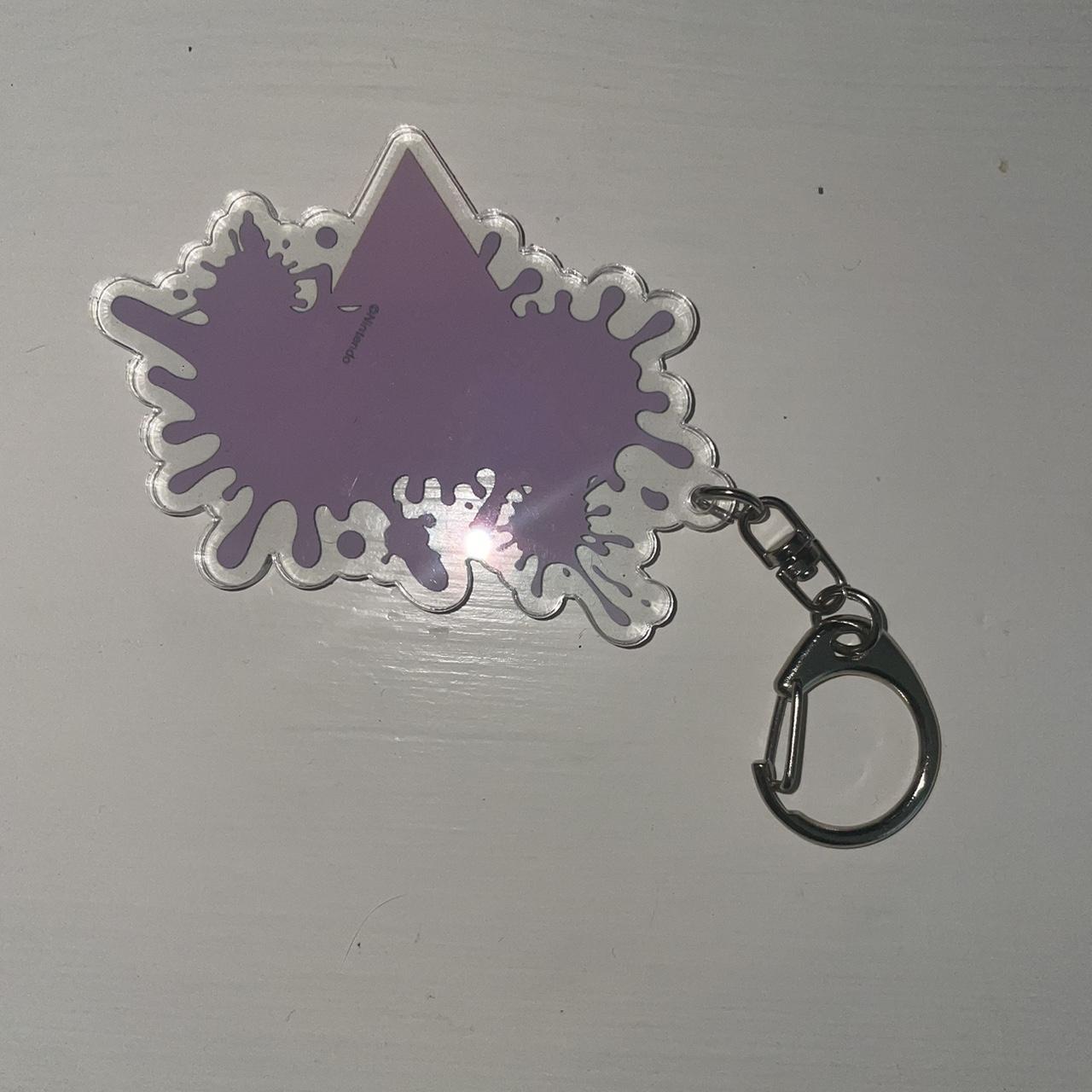 Splatoon 3 team courage splat fest keychain.... - Depop