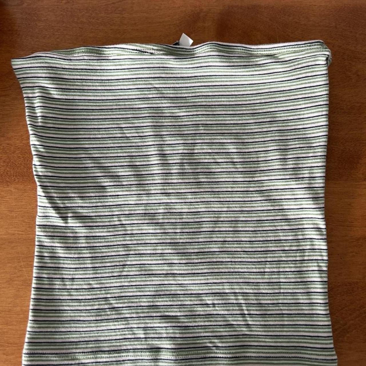 striped tube top! got it in europe from subdued.... - Depop