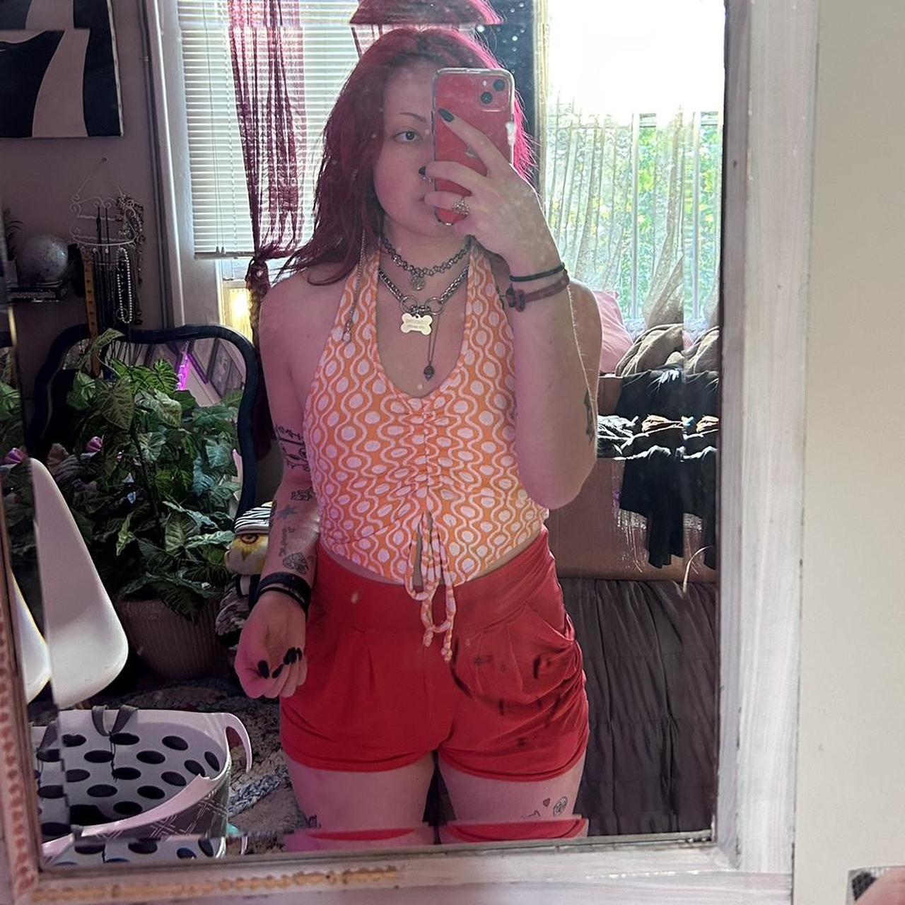 backless y2k 70s crop top 🦋free sticker with every... - Depop