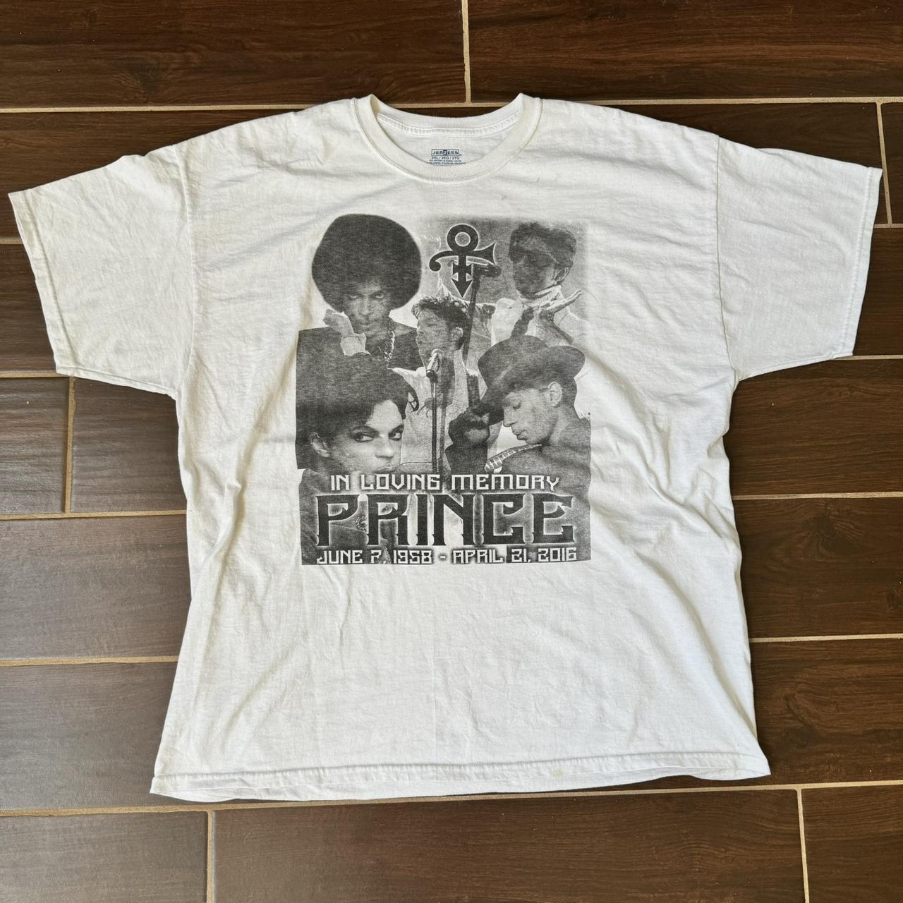 In loving Memory Prince memorial shirt rap tee size XXL - Depop