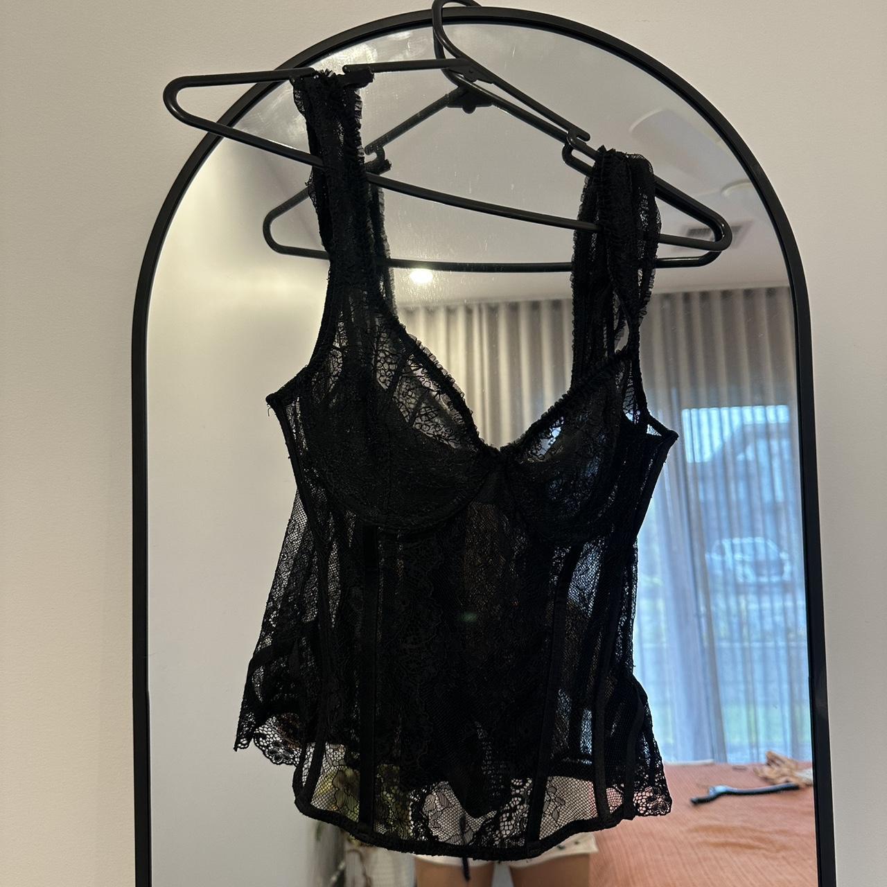 Gorgeous glassons lace corset top ! Just don’t wear... | Depop