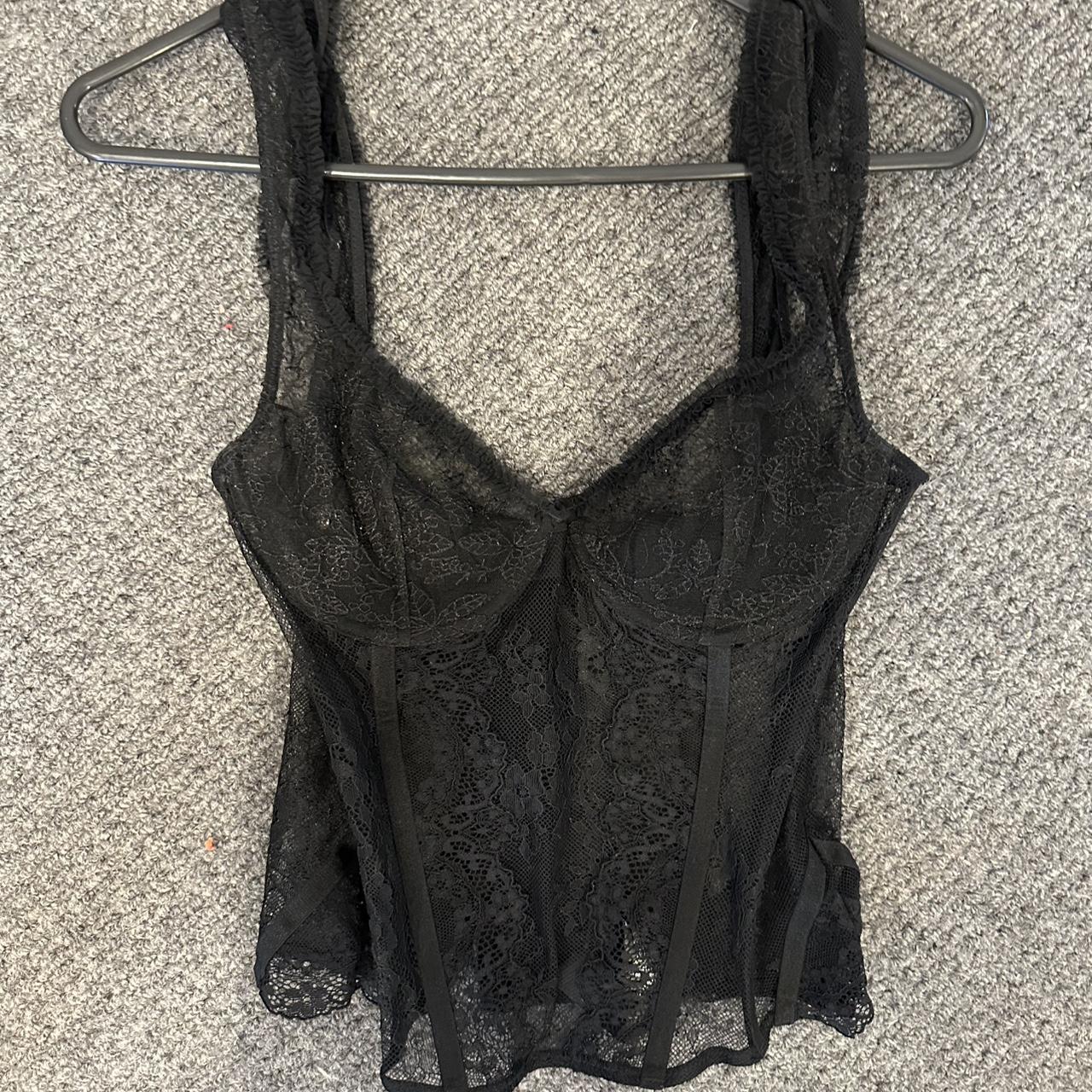 Gorgeous glassons lace corset top ! Just don’t wear... | Depop