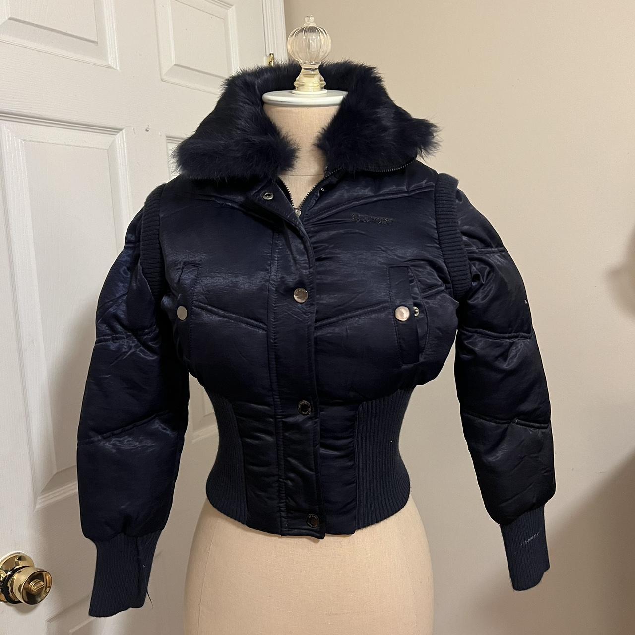Palomares Fashions of California Puffer Jacket with... - Depop