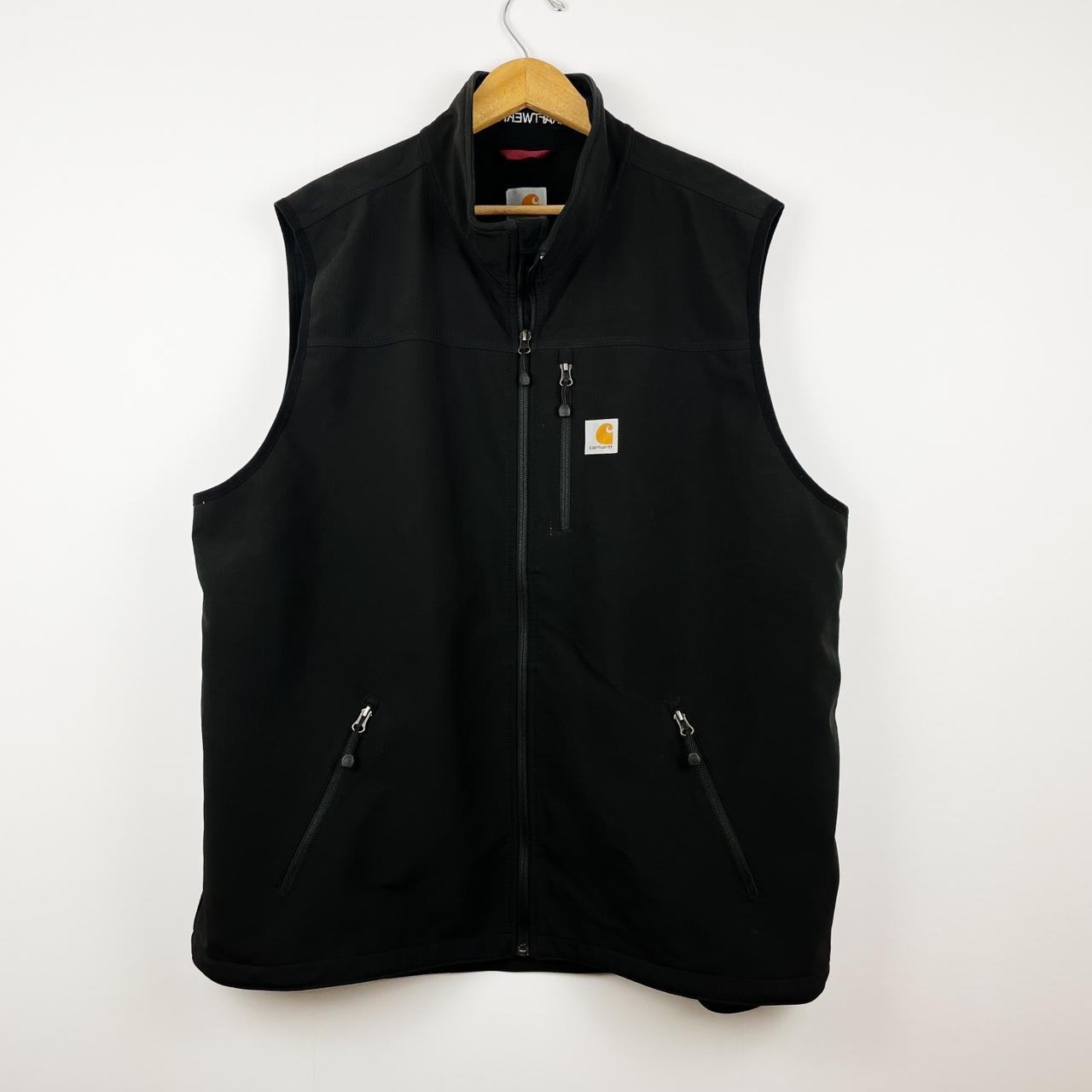 Carhartt Black Utility Softshell Vest In great... | Depop