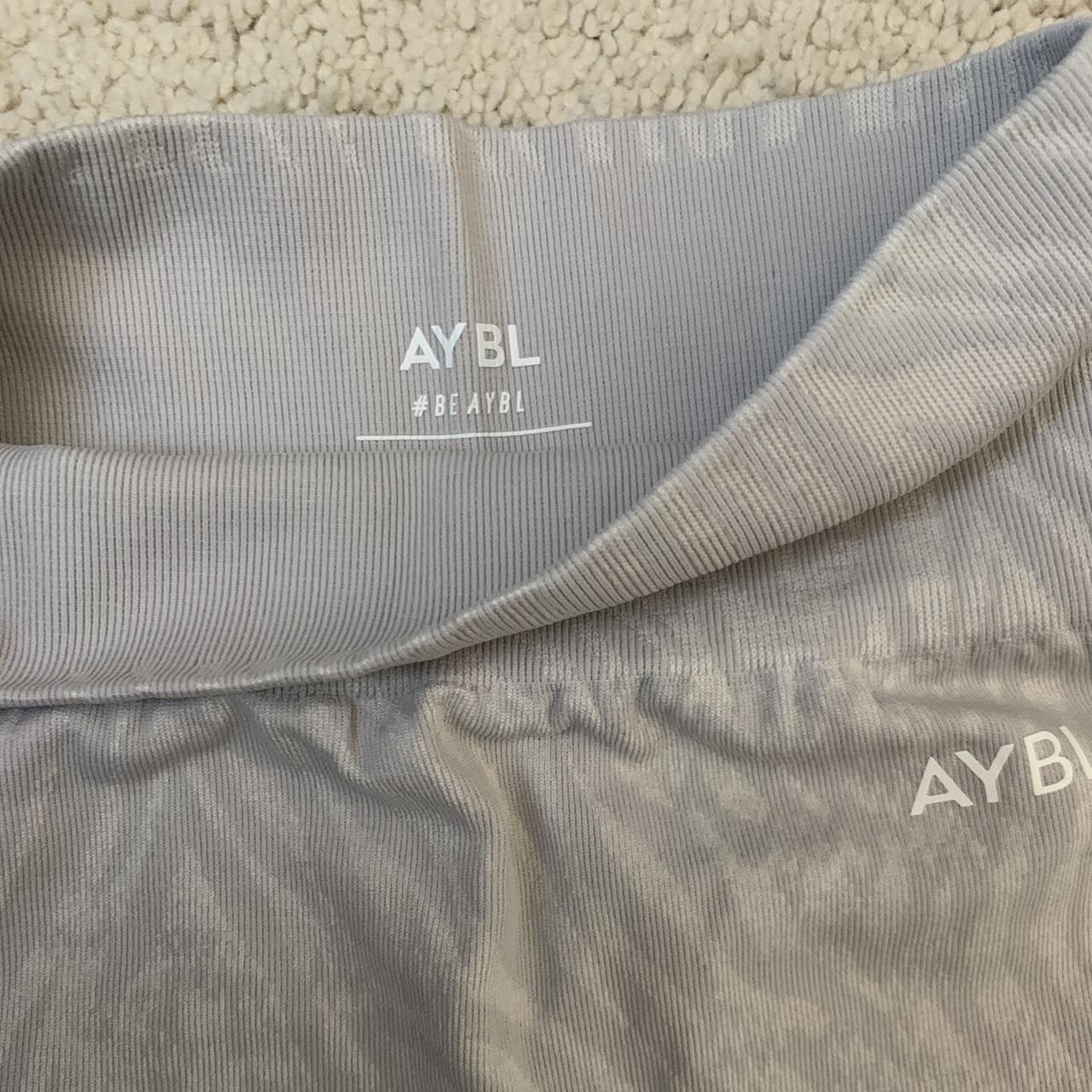 Aybl Animal Seamless Leggings - Light Grey in size... - Depop