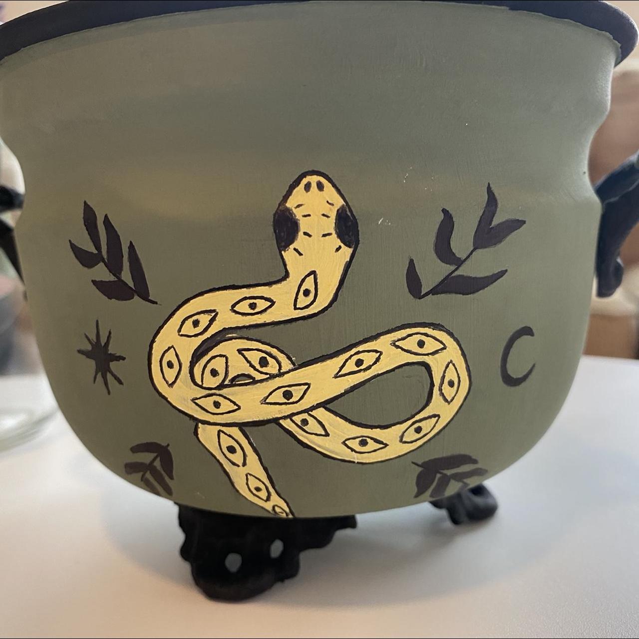 Witchy Snake Celestial Cauldron Gorgeous hand... - Depop