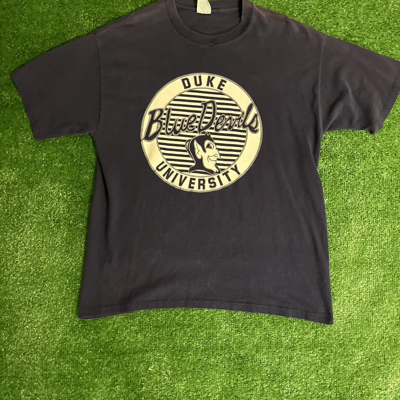 Vintage Duke Blue Devils T-Shirt Size-XL Great... - Depop