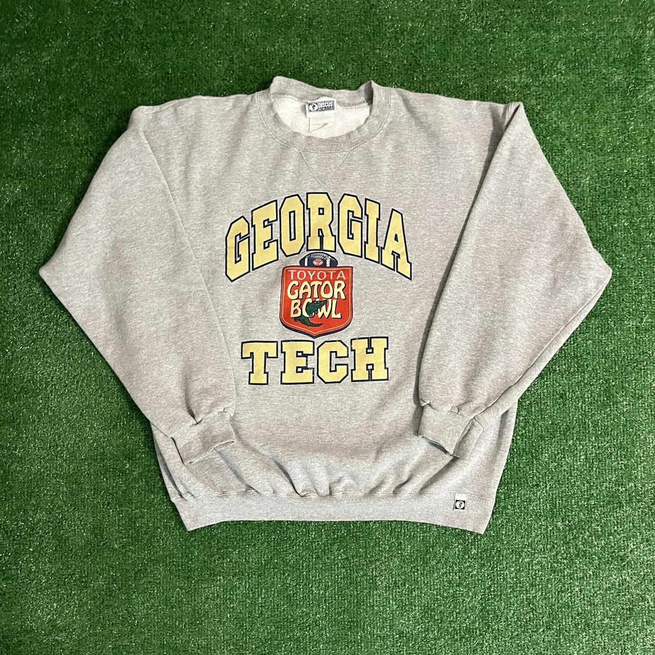 Vintage 90s Georgia Tech Gator Bowl... - Depop