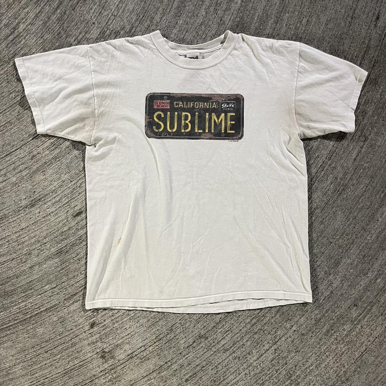 Vintage 90s Sublime “Skunk Records”... - Depop