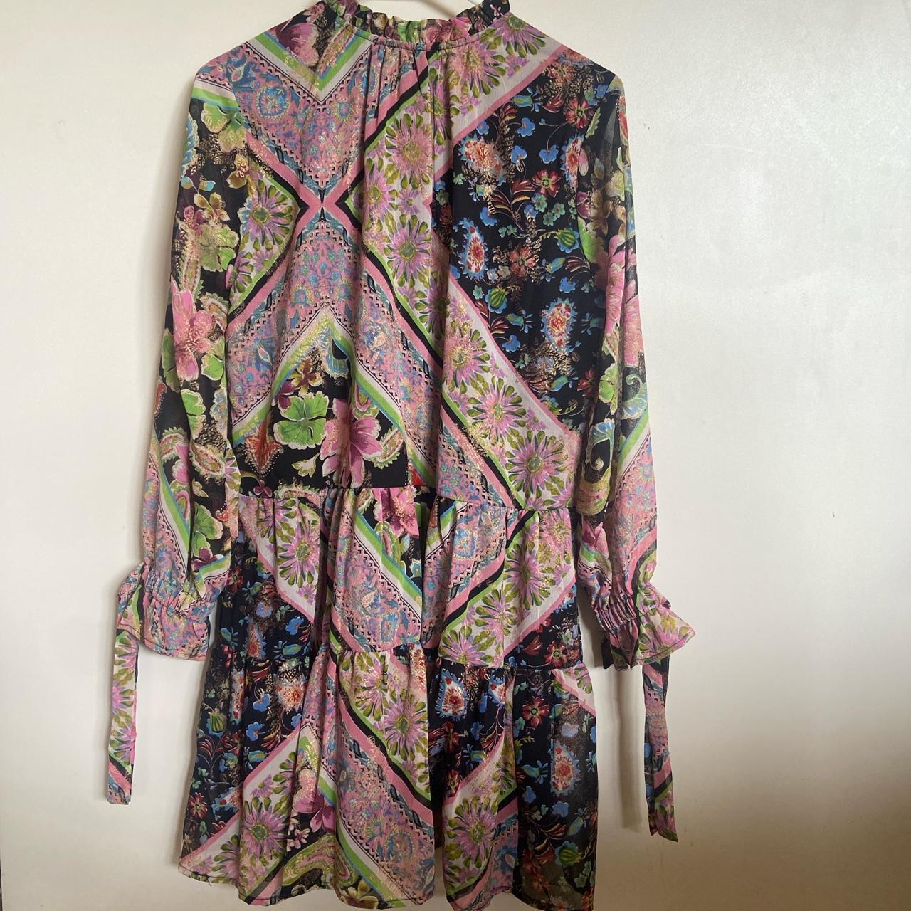 Mystic Threads long sleeve play suit Immaculate... - Depop