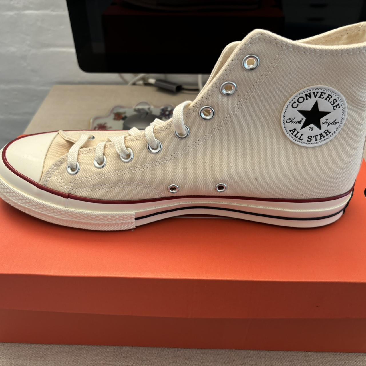 Converse Chuck 70 Allstars Cream UK11 - Depop