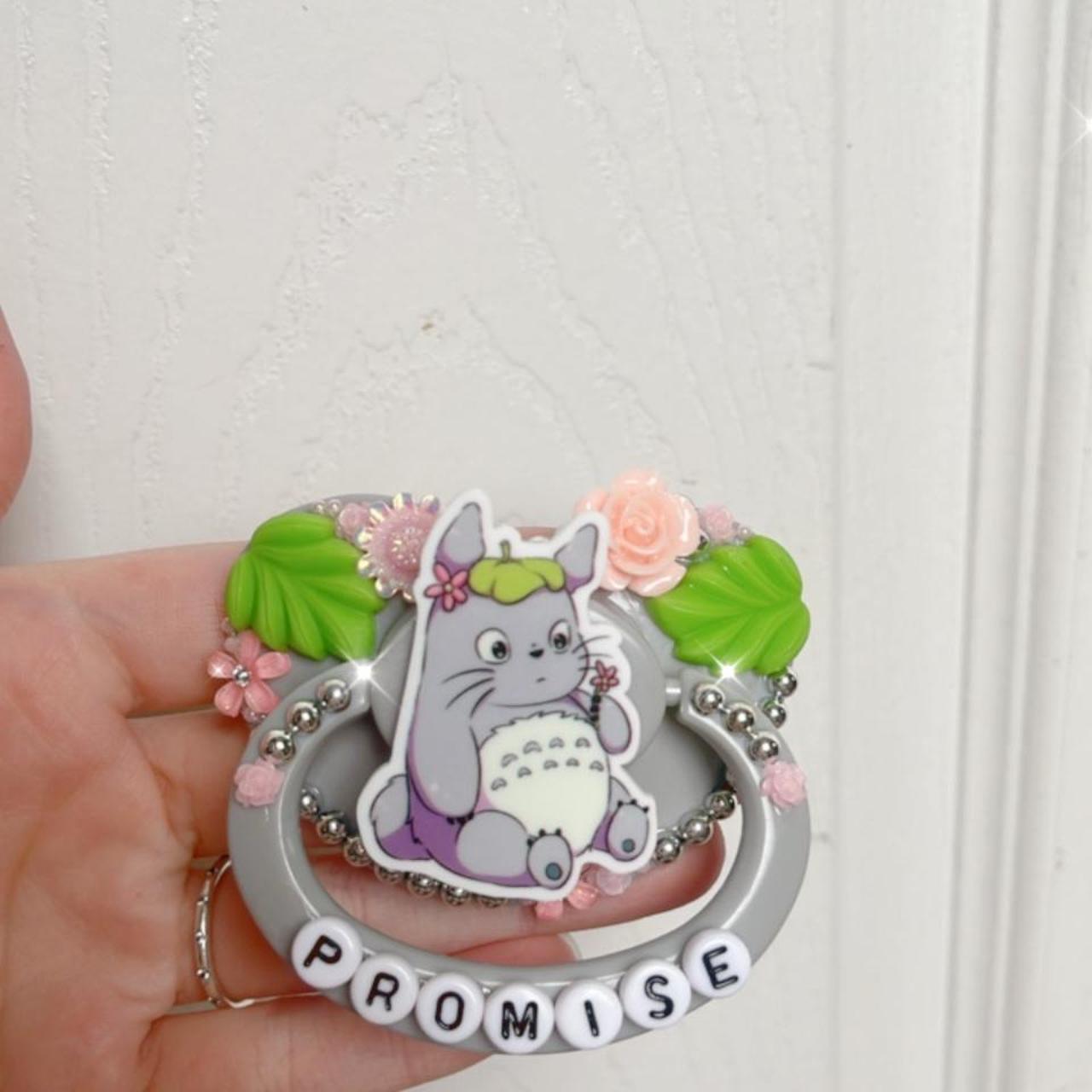 TOTORO/STUDIO GHIBLI ADULT PACIFIER FOR AGE... - Depop