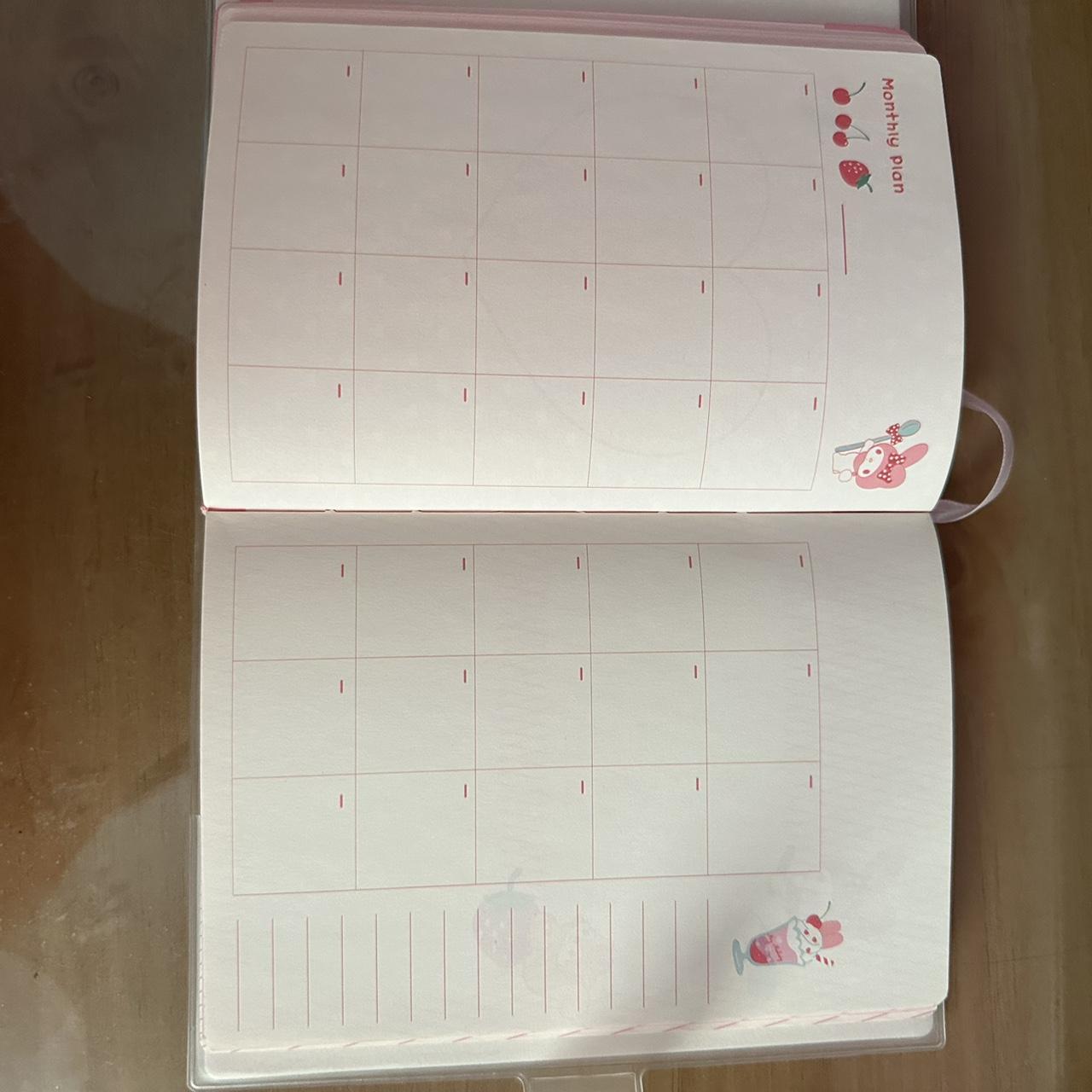 CUTEST sanrio my melody planner and... | Depop