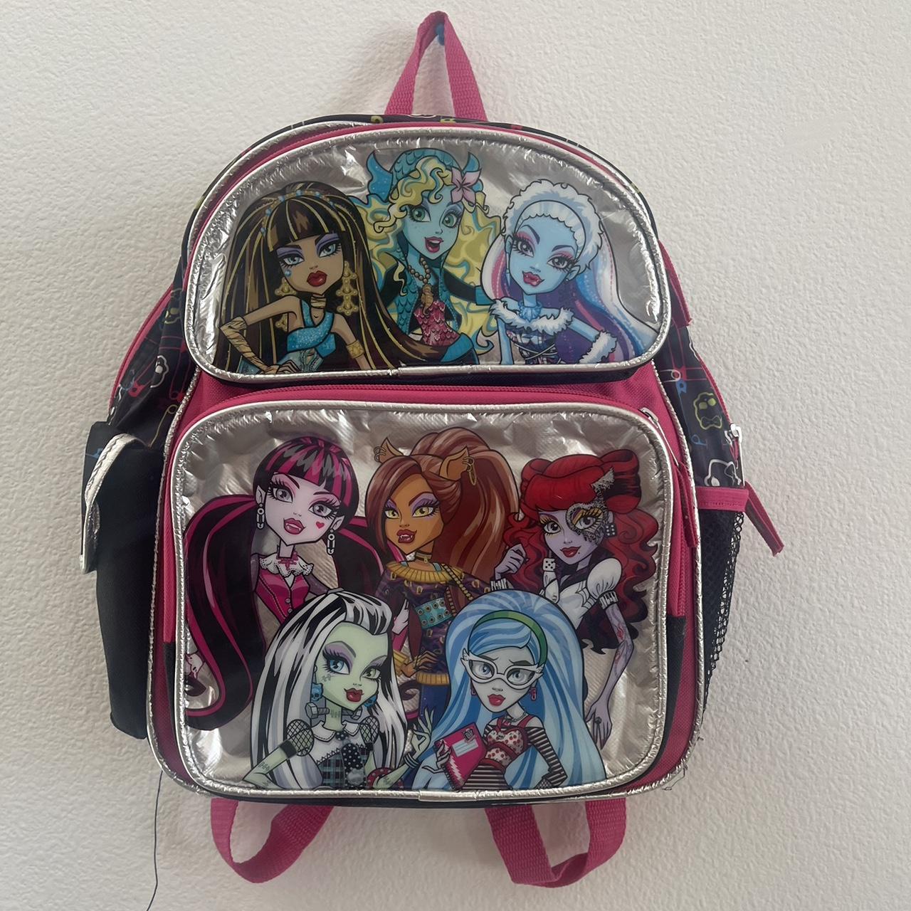 Monster high backpack 🎒! Medium sized Originally... - Depop