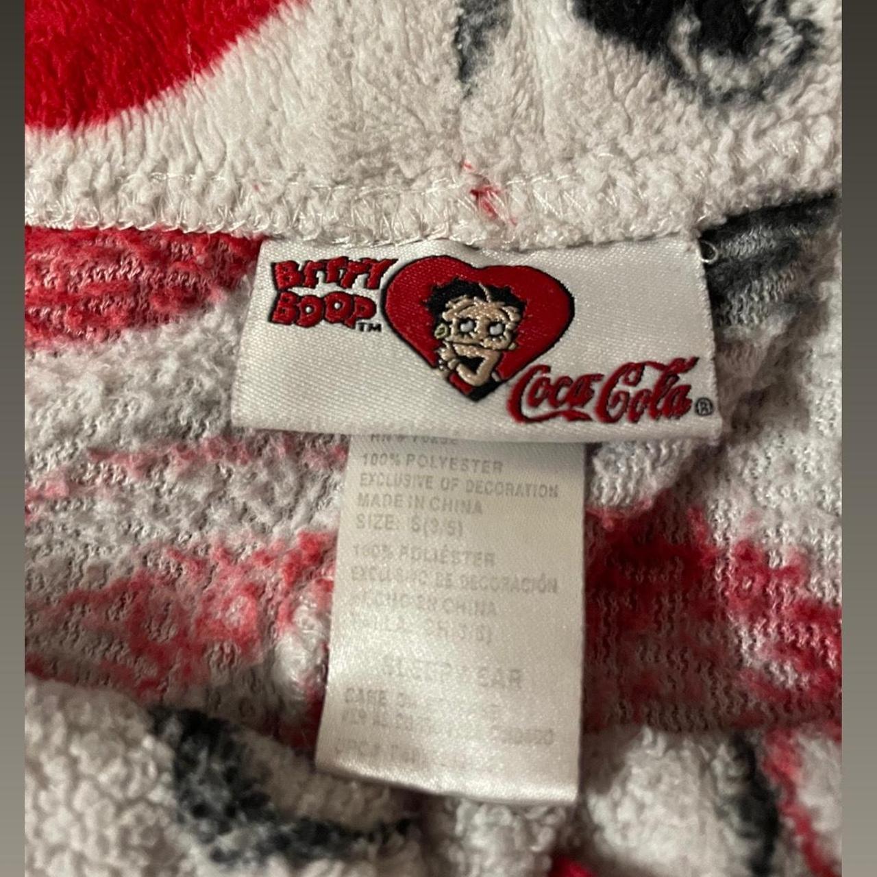 Betty Boop Coca Cola Pajama Pants 2011 size small... - Depop