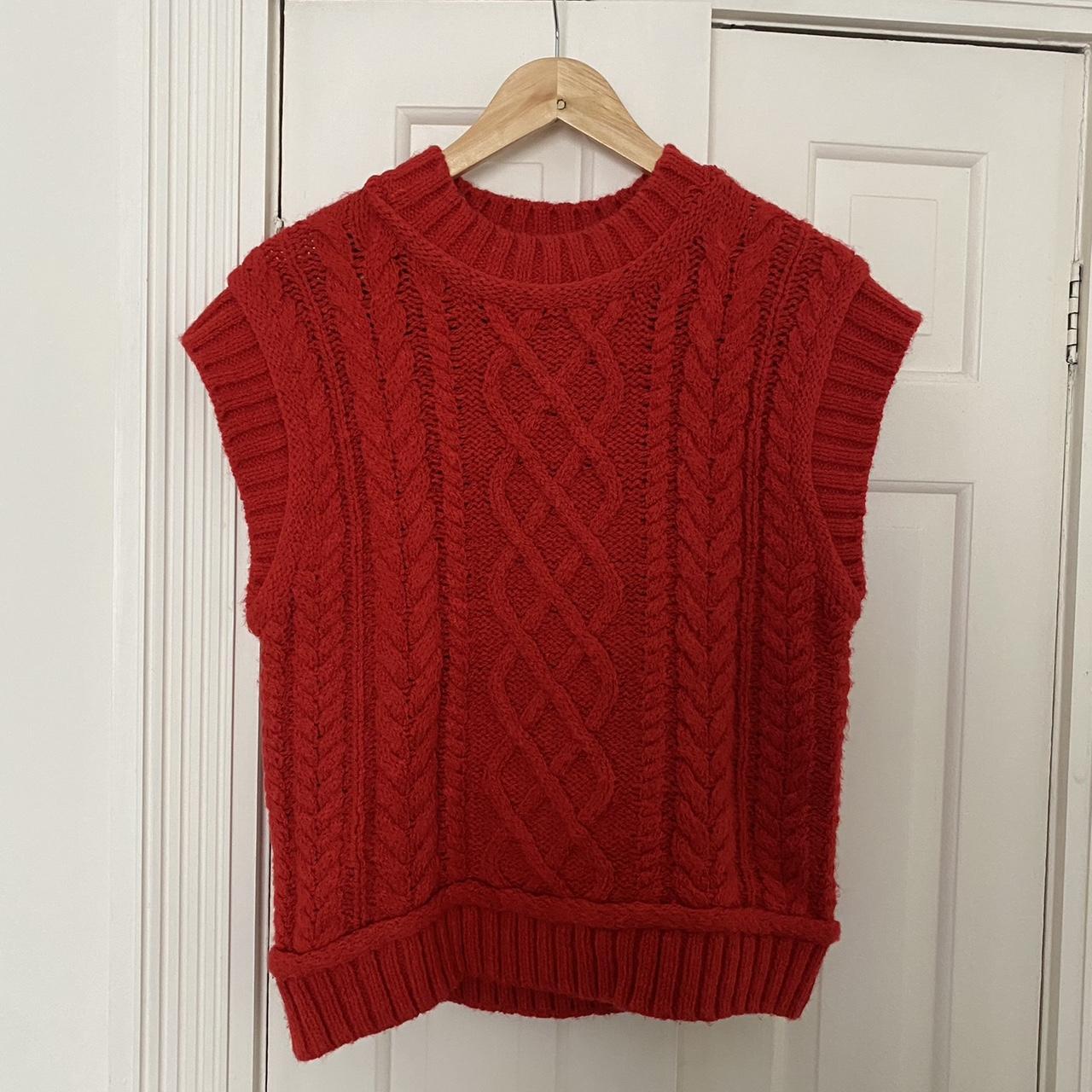 Primark Women's Red Vest | Depop