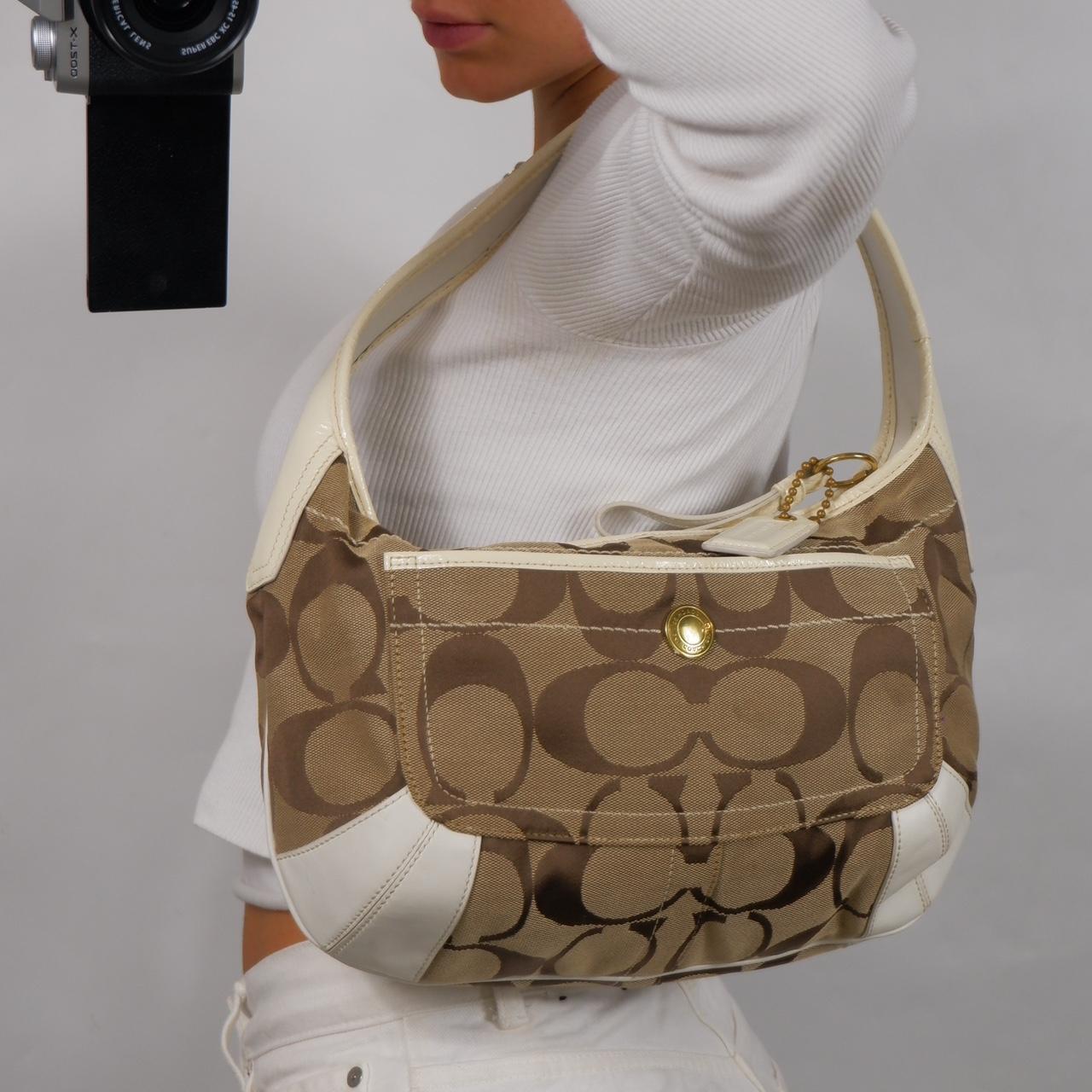 Vintage Coach Monogram Shoulder Bag Classic coach... | Depop