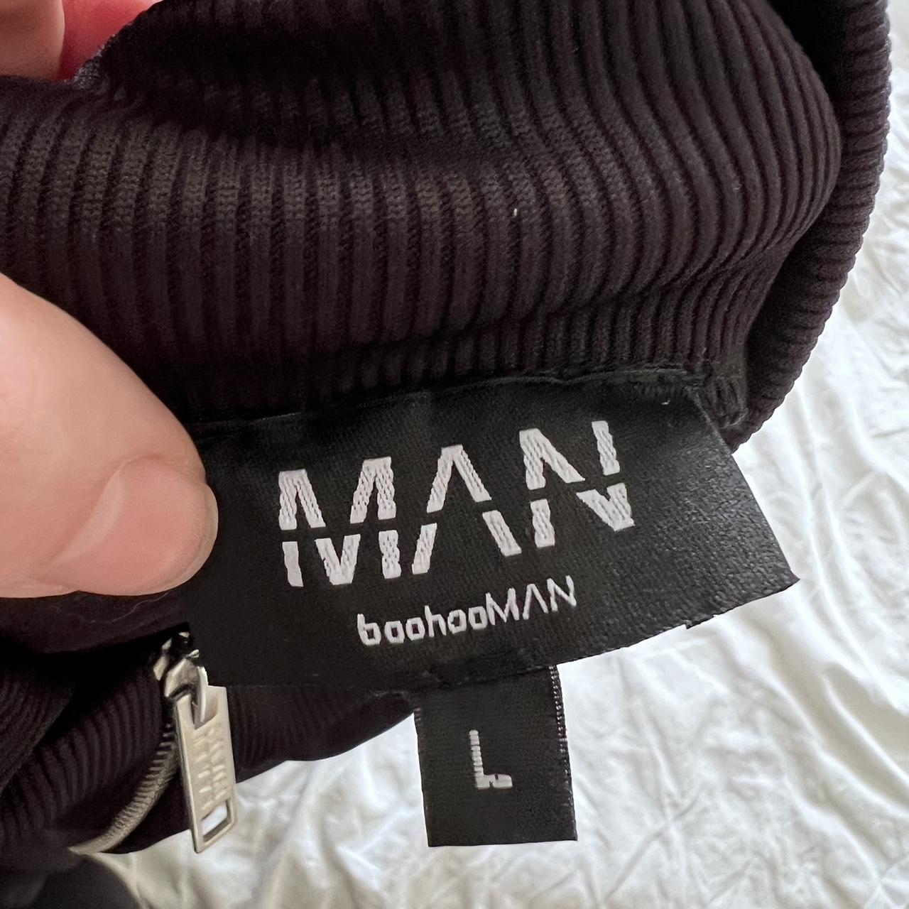 Boohoo man quarter zip jumper. Never worn. Size... - Depop