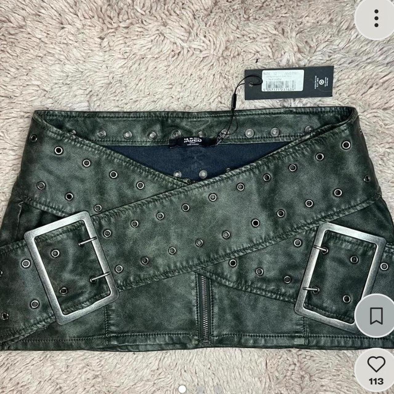 Assassin Micro Mini Skirt Authentic. Tag was cut off... - Depop