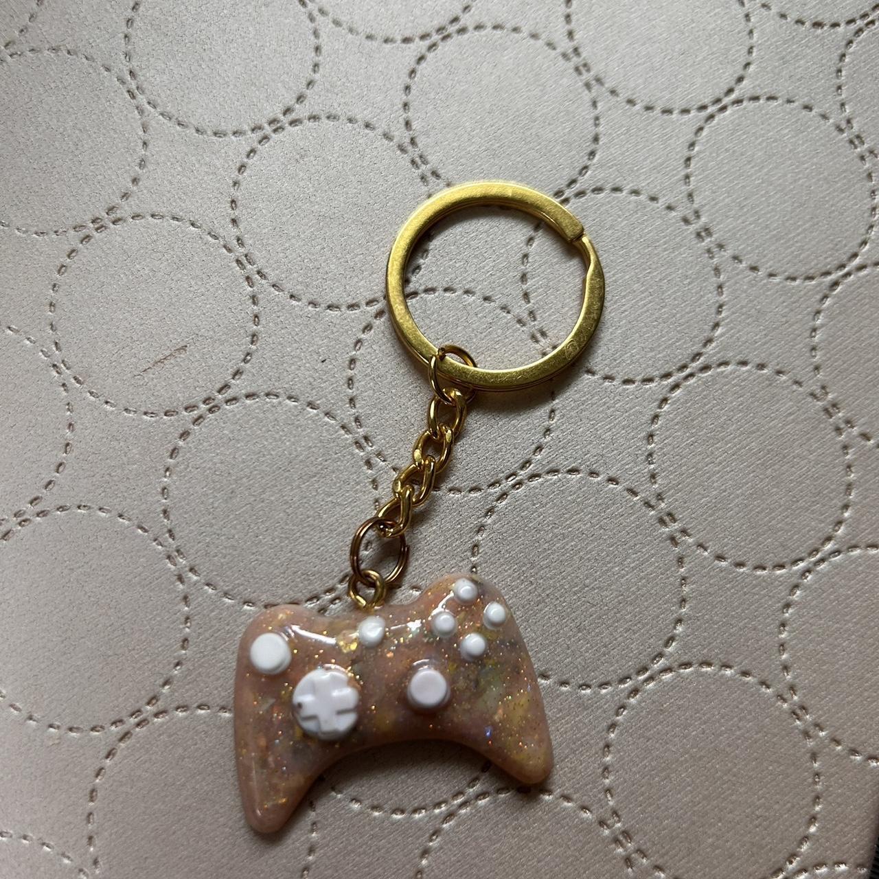 Handmade resin XBOX controller keychain #depop... - Depop
