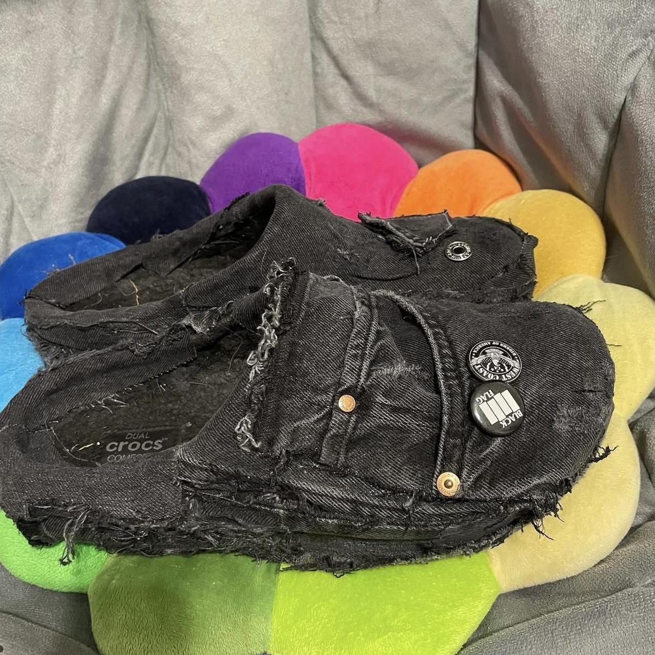 1of1 Denim Clogs -Every pair is handmade and... | Depop