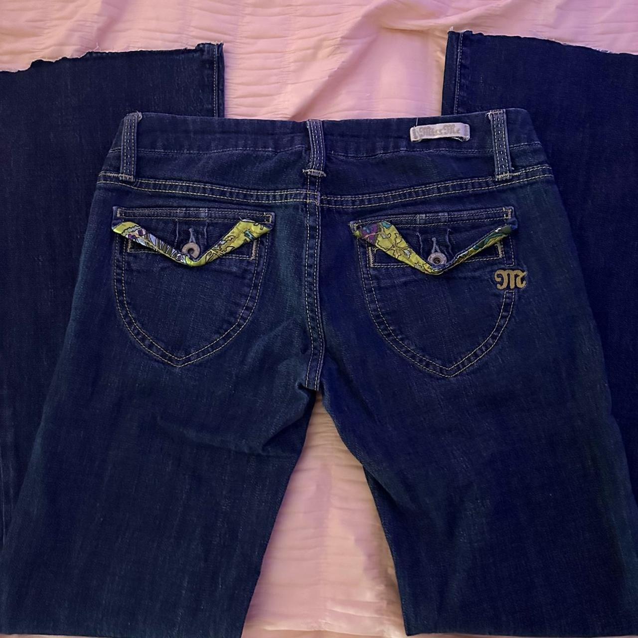 Blue Flared Miss Me Jeans Vintage Miss Me Blue Depop