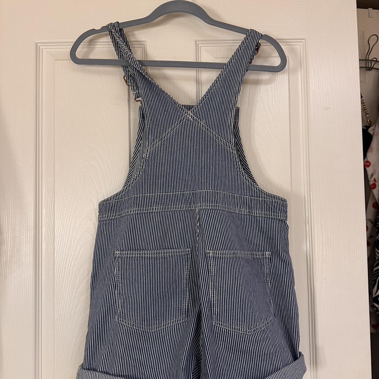 Universal thread stripped overalls size 00/small - Depop