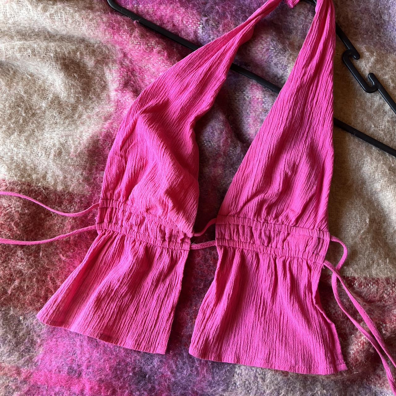 Glassons tie up going out top THE PRETTIEST COLOUR,... - Depop