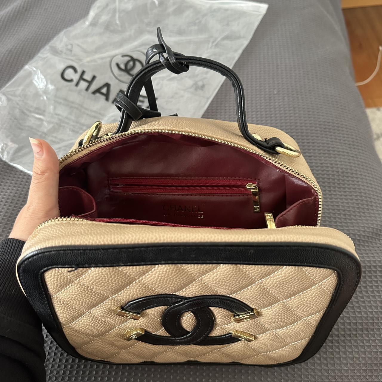 Chanel Vanity Box Bag $250 medium size Comes with... - Depop