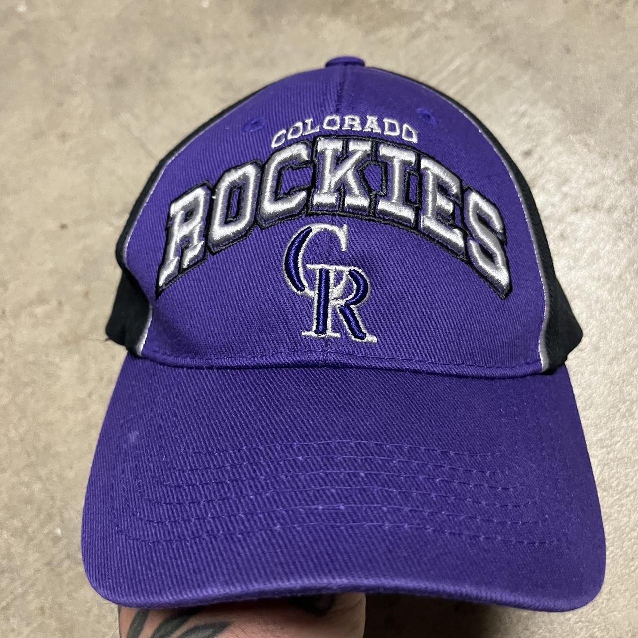 Colorado Rockies Cap - Fan Favorite - OSFA Purple... - Depop