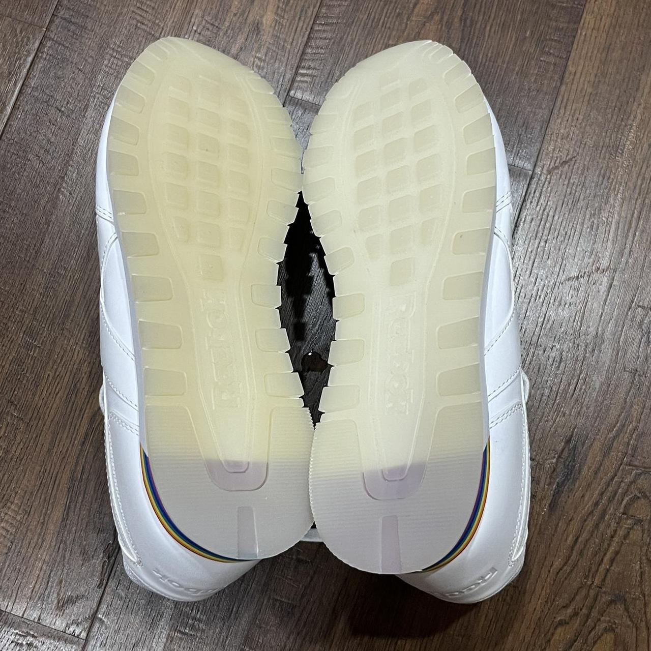 NWOT Reebok Classic Harman Run ‘S’ Pride - White -... - Depop