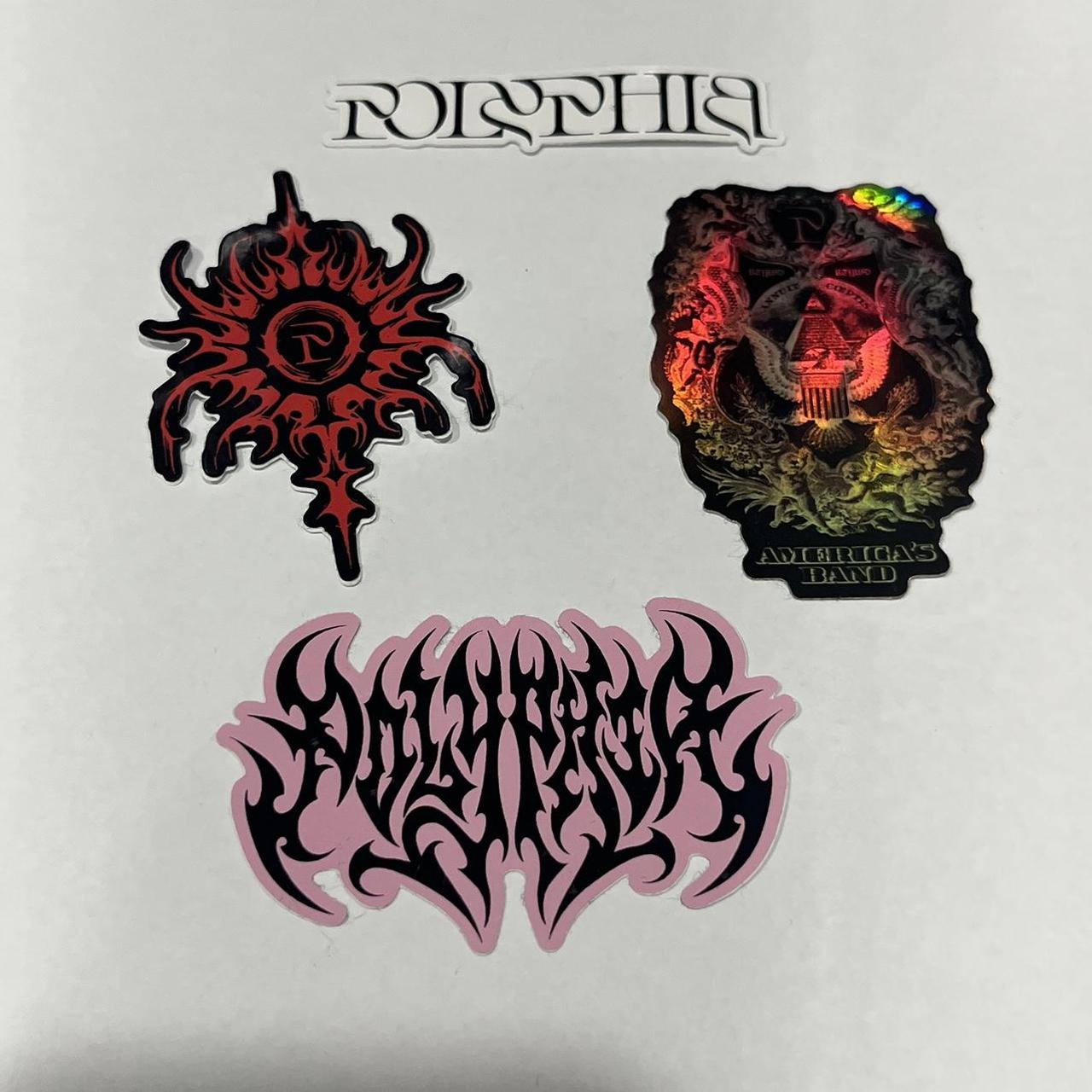Polyphia Sticker Pack All between 2” and 3”... - Depop