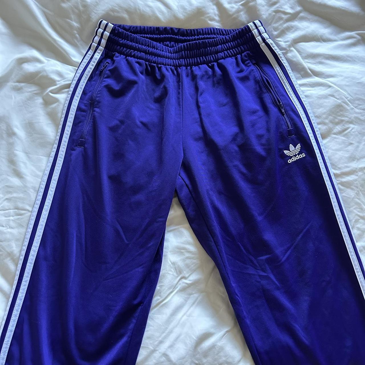 Adidas Men's Purple Joggers-tracksuits | Depop