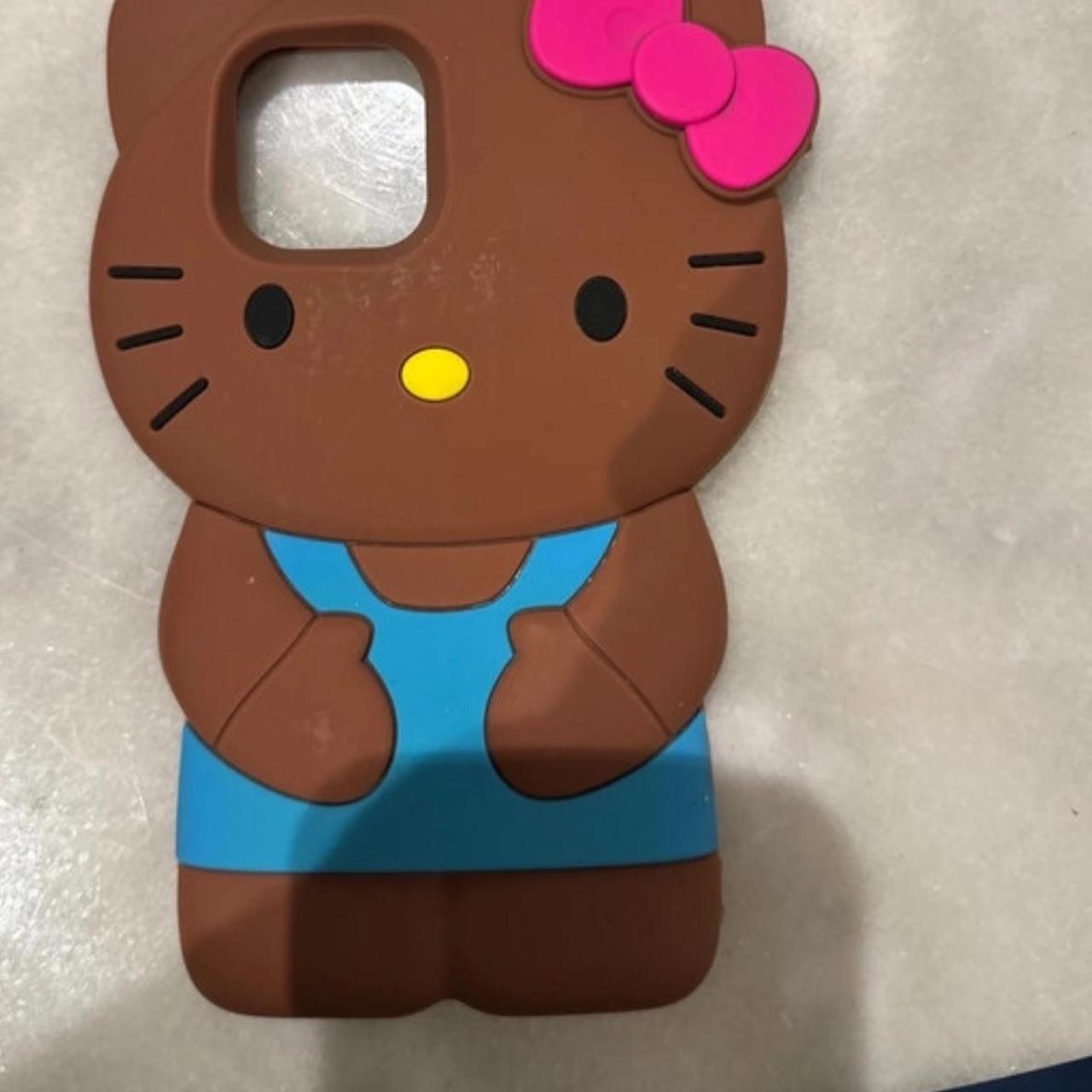 hello kitty iphone 12 silicon case - Depop