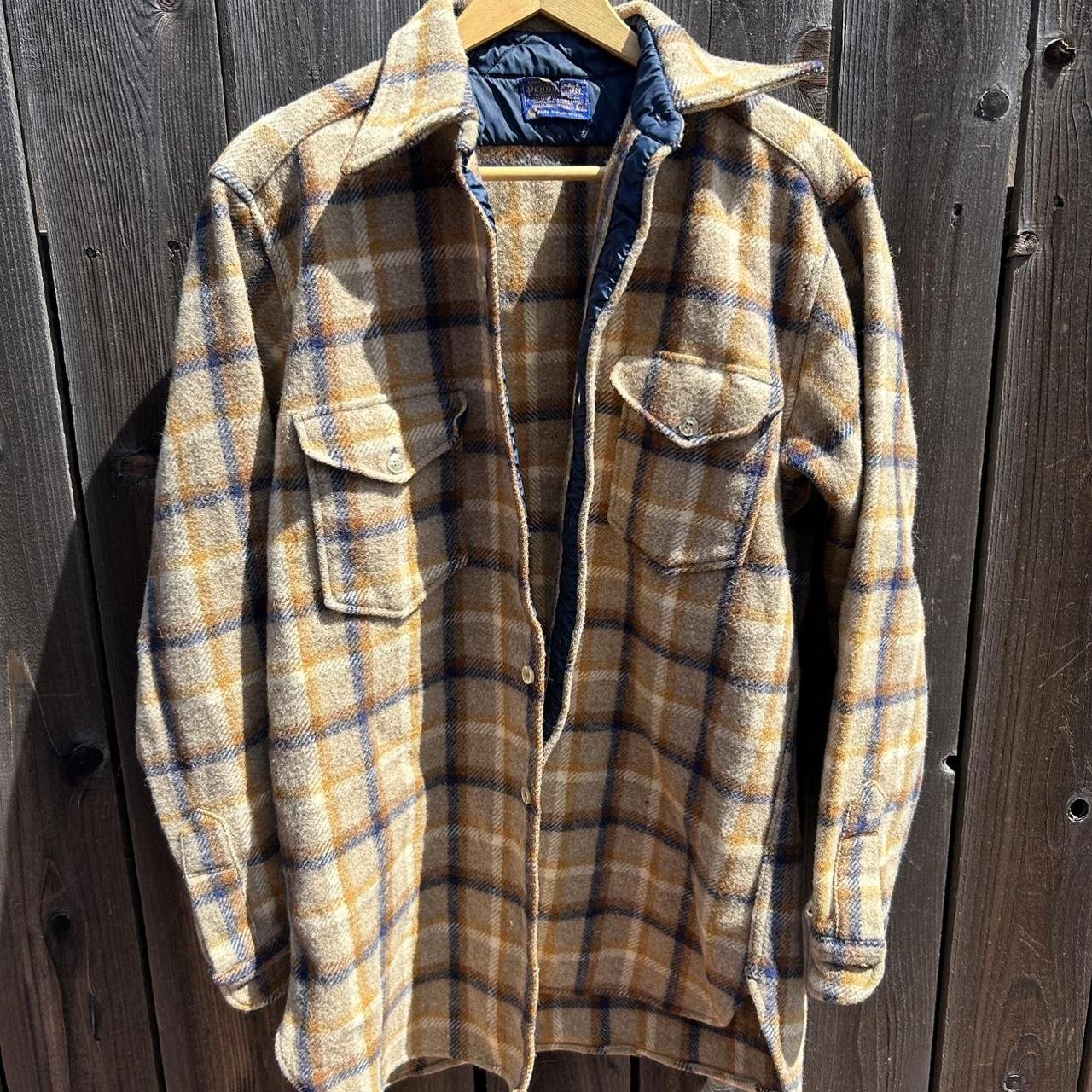 VINTAGE 90’s PENDLETON USA WOOL COAT... - Depop