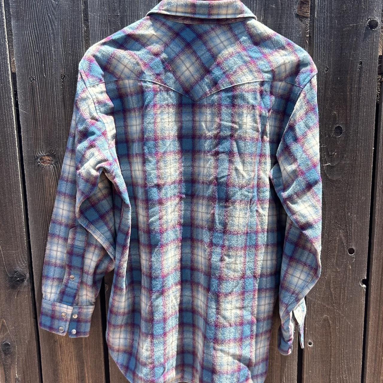 VINTAGE 90’s PENDLETON WESTERN WEAR FLANNEL... - Depop