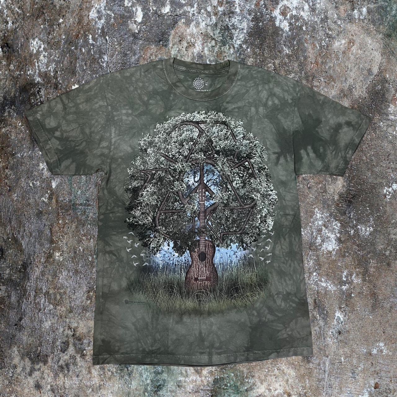 The Mountain Woodstock Style Tree Tee Size... - Depop