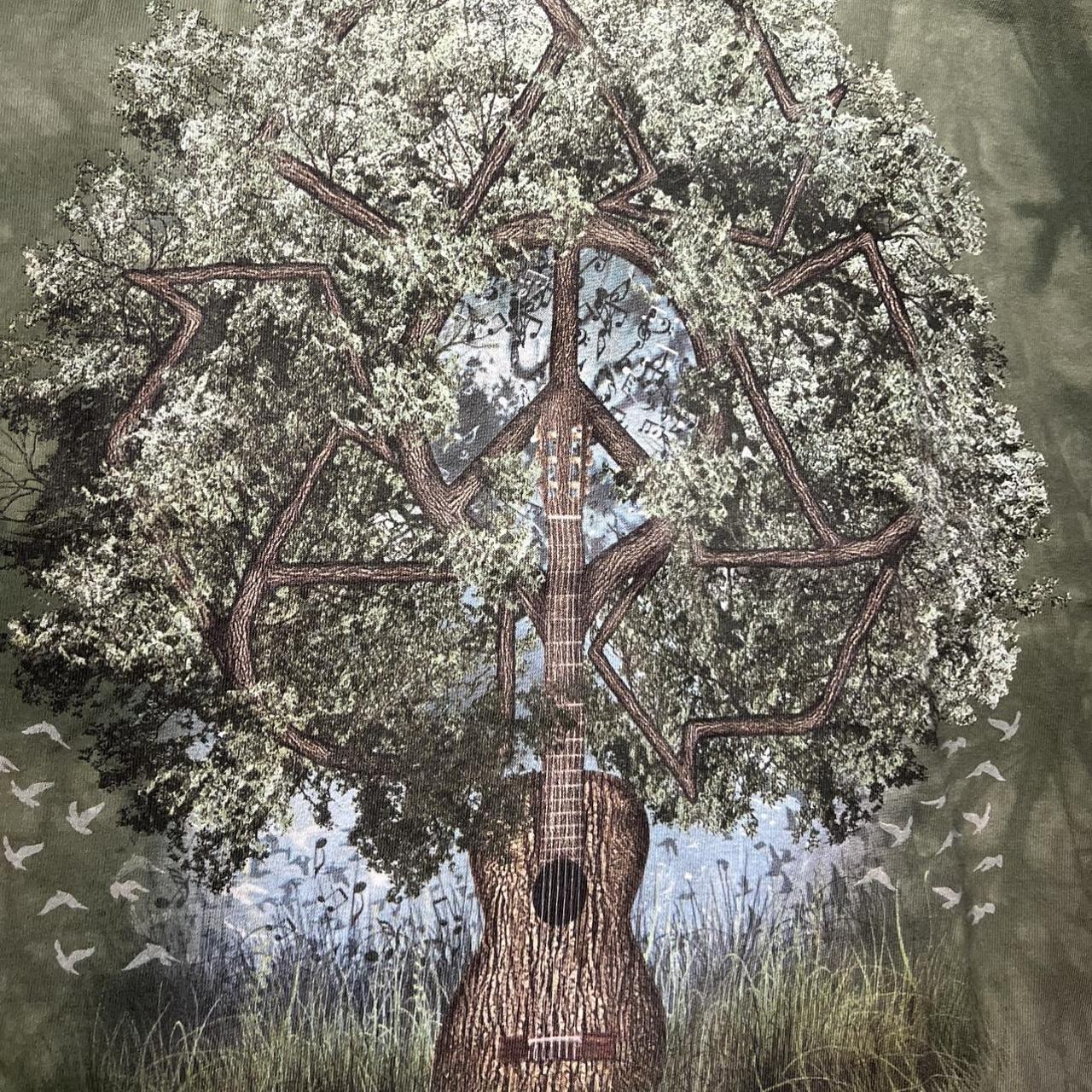The Mountain Woodstock Style Tree Tee Size... - Depop