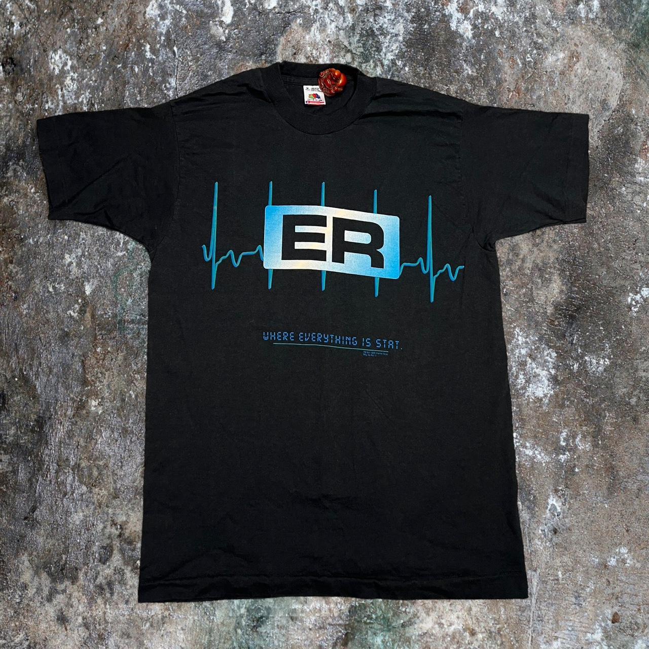 Vintage ER TV Series Tee Size M 20x29 - #er #90s... - Depop