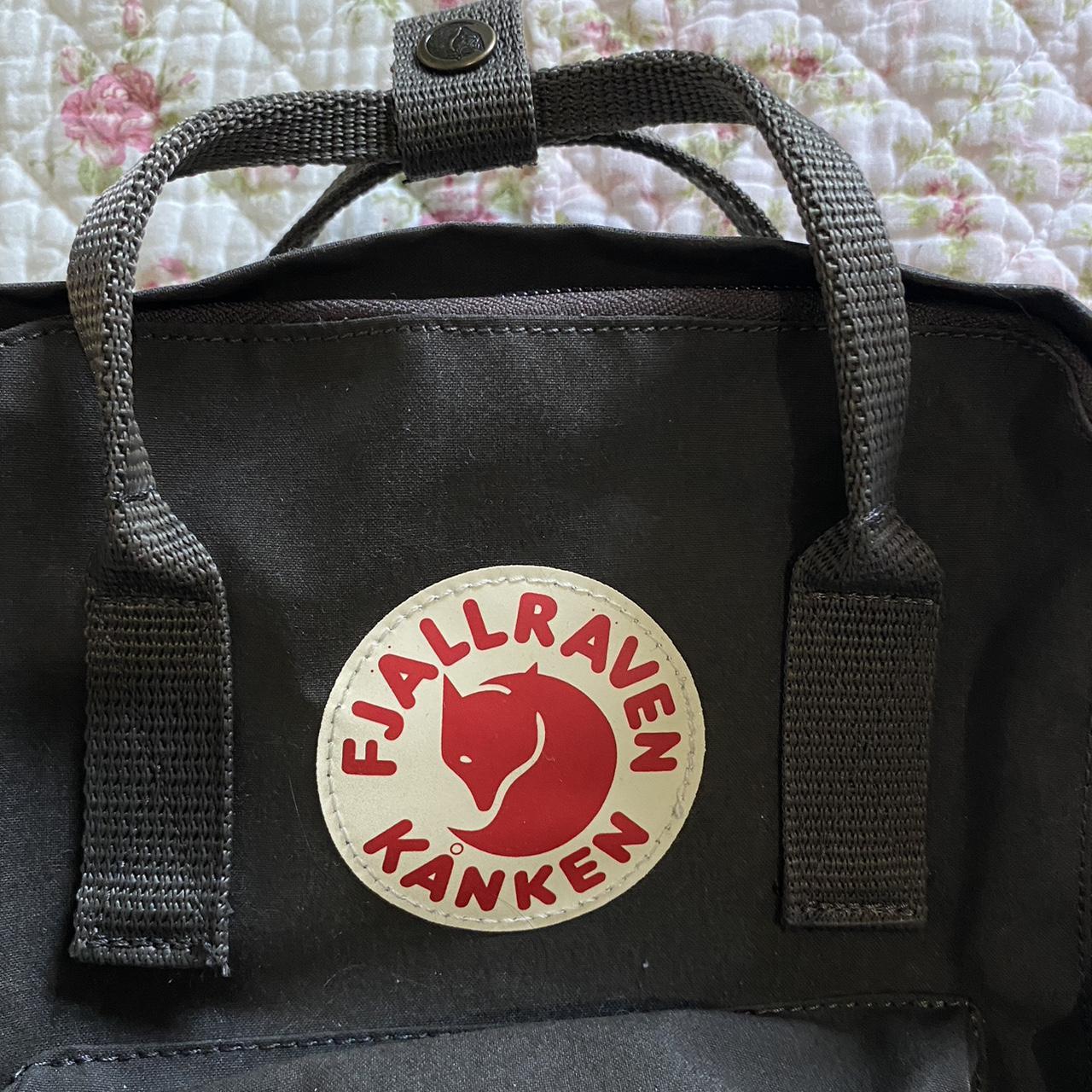 fjallraven kanken mini brown backpack SIZE:... - Depop