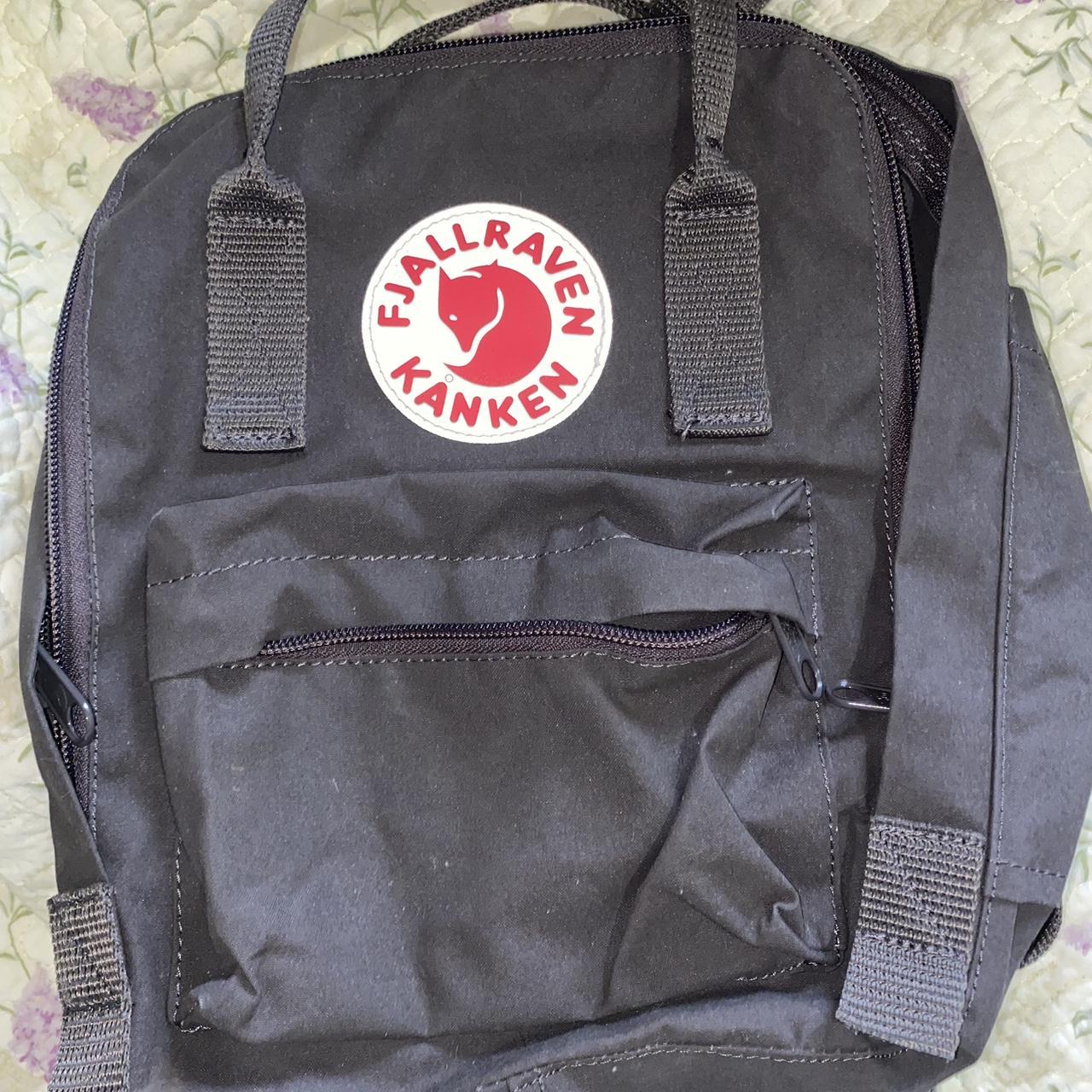 fjallraven kanken mini brown backpack SIZE:... - Depop